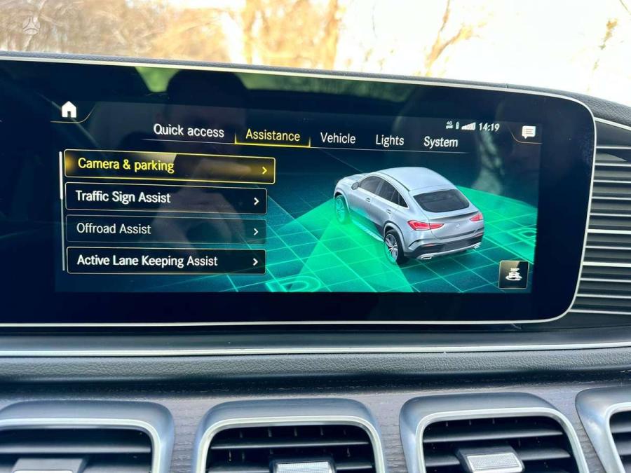 Черный Мерседес ГЛE 350 2020 в Каунас, объемом двигателя 2.93 л и пробегом 280 тыс. км за 46755 €, фото 17 на AUTOMOTO.COM.LV