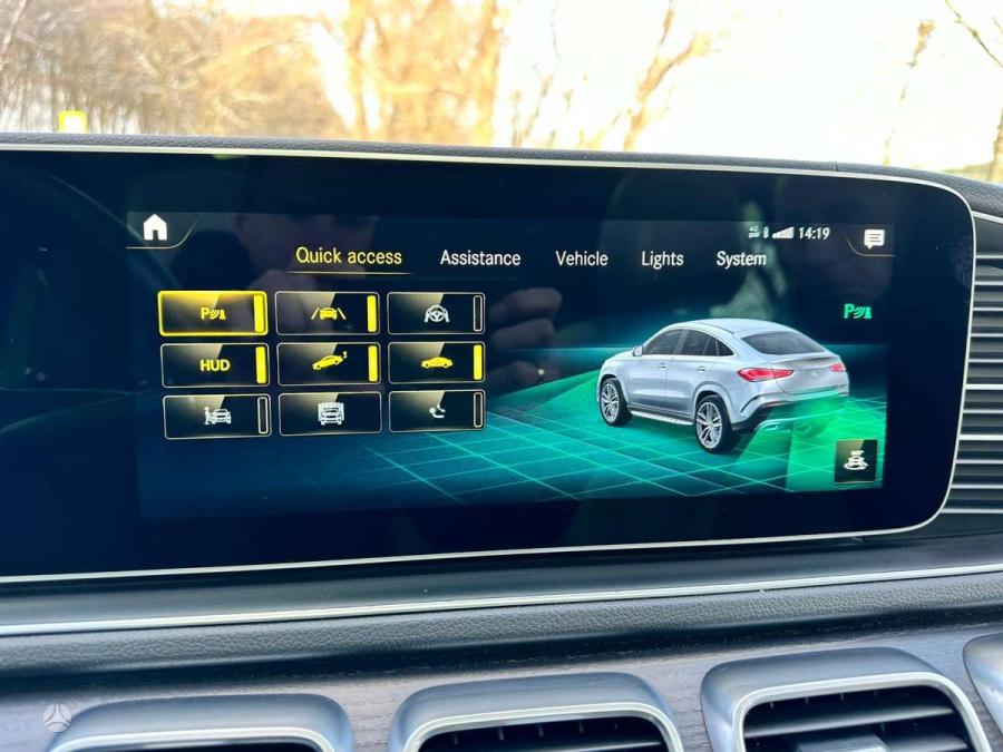 Черный Мерседес ГЛE 350 2020 в Каунас, объемом двигателя 2.93 л и пробегом 280 тыс. км за 46755 €, фото 18 на AUTOMOTO.COM.LV