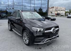 Black Mercedes-Benz GLE 350 2020 in Telschi, with an engine capacity of 2.90 L and mileage of 221 thousand km for 39990 €, photo  on AUTOMOTO.COM.LV
