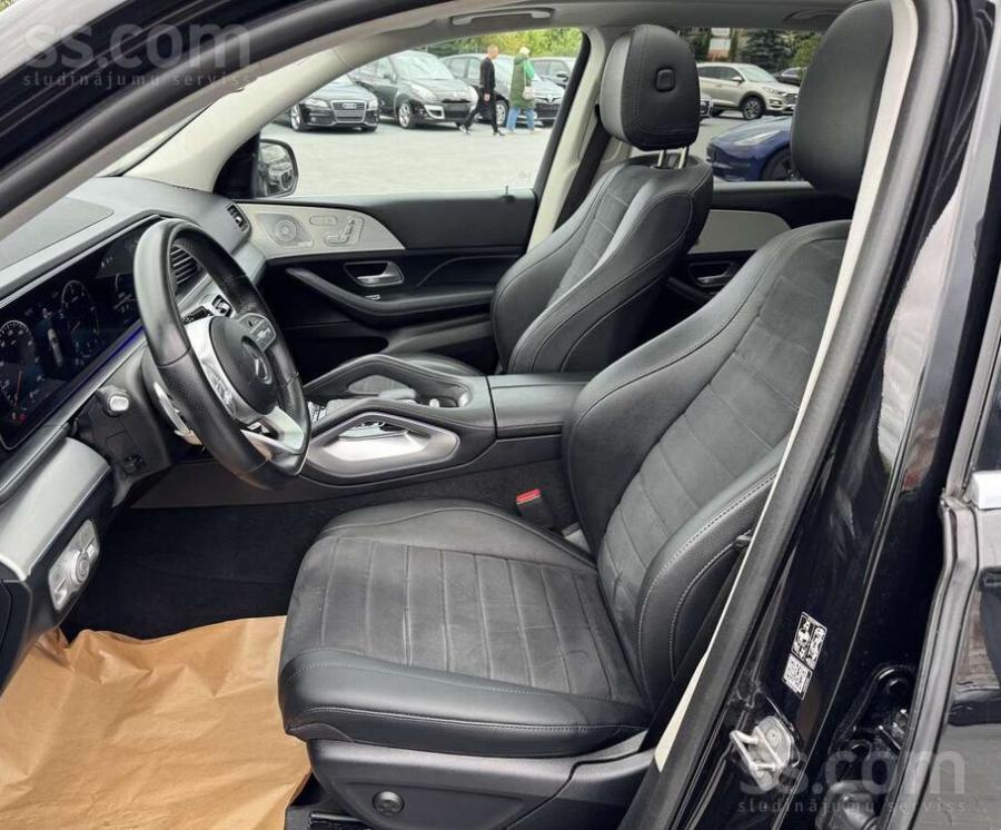 Black Mercedes-Benz GLE 350 2020 in Telschi, with an engine capacity of 2.90 L and mileage of 221 thousand km for 39990 €, photo 12 on AUTOMOTO.COM.LV