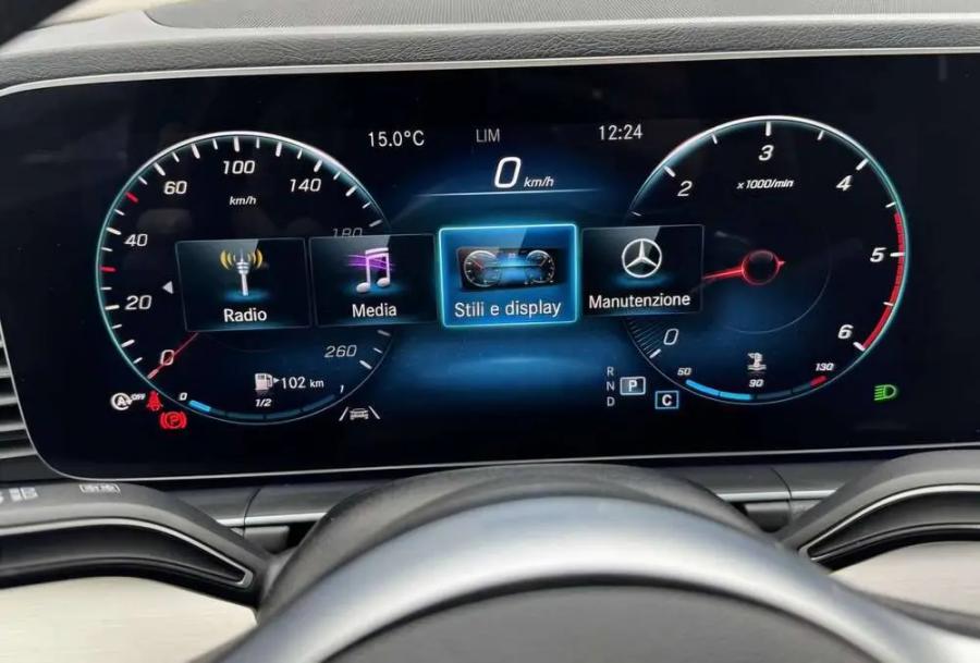 Черный Мерседес ГЛE 350 2020 в Тельшяй, объемом двигателя 3.00 л и пробегом 221 тыс. км за 39990 €, фото 24 на AUTOMOTO.COM.LV