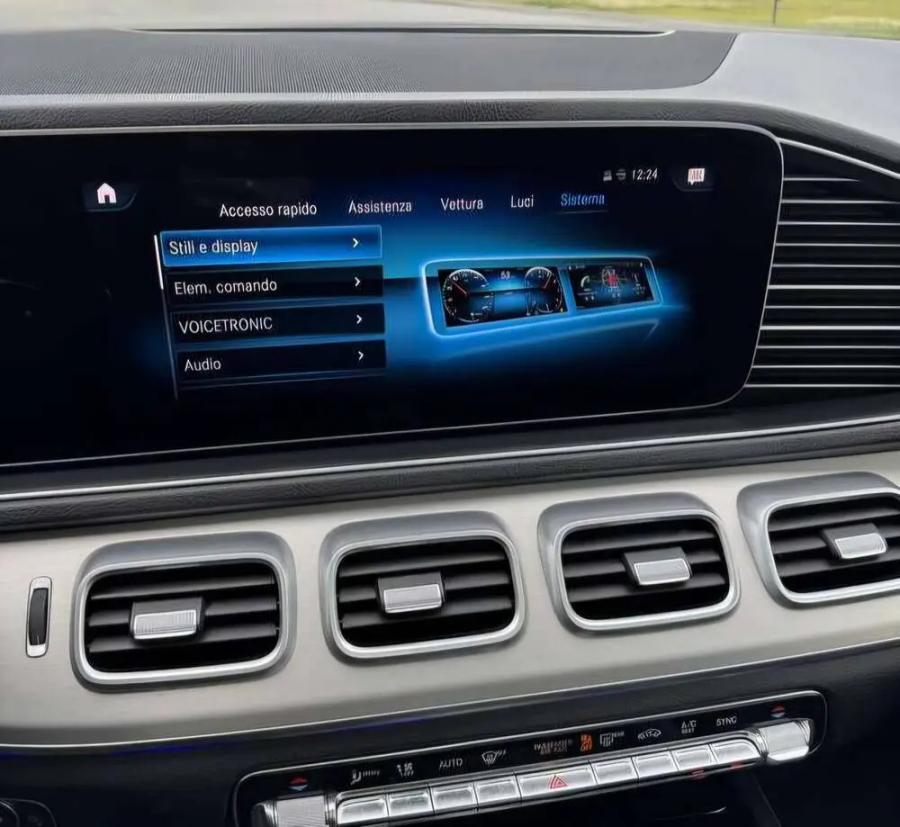 Черный Мерседес ГЛE 350 2020 в Тельшяй, объемом двигателя 3.00 л и пробегом 221 тыс. км за 39990 €, фото 26 на AUTOMOTO.COM.LV
