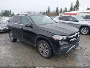 Black Mercedes-Benz GLE 350 2020 in Klaipeda, with an engine capacity of 2.00 L and mileage of 91 thousand km for 17900 €, photo  on AUTOMOTO.COM.LV