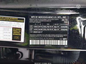 Melns Mercedes-Benz GLE 350 2020 Klaipėda, ar dzinēja tilpumu 2.00 L un nobraukumu 91 tūkst. km par 17900 €, foto 10 vietnē AUTOMOTO.COM.LV