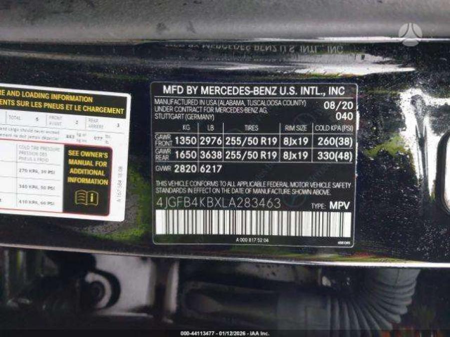 Melns Mercedes-Benz GLE 350 2020 Klaipėda, ar dzinēja tilpumu 2.00 L un nobraukumu 91 tūkst. km par 17900 €, foto 10 vietnē AUTOMOTO.COM.LV