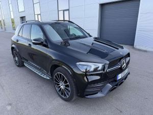 Black Mercedes-Benz GLE 350 2020 in Kaunas, with an engine capacity of 1.95 L and mileage of 140 thousand km for 47500 €, photo  on AUTOMOTO.COM.LV