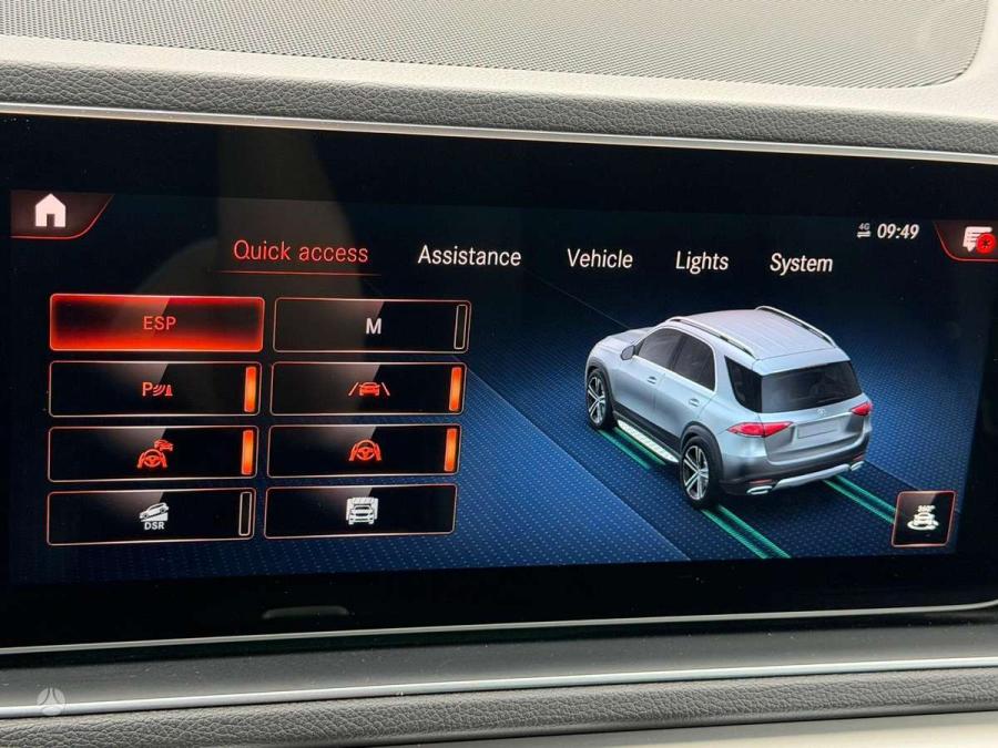 Черный Мерседес ГЛE 350 2020 в Вильнюс, объемом двигателя 1.95 л и пробегом 130 тыс. км за 49999 €, фото 21 на AUTOMOTO.COM.LV