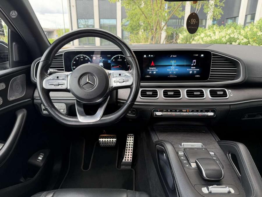 Melns Mercedes-Benz GLE 350 2020 Viļņa, ar dzinēja tilpumu 2.93 L un nobraukumu 180 tūkst. km par 58500 €, foto 13 vietnē AUTOMOTO.COM.LV