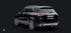 Black Mercedes-Benz GLE 350 2021 in Klaipeda, with an engine capacity of 1.95 L and mileage of 140 thousand km for 49999 €, photo 3 on AUTOMOTO.COM.LV