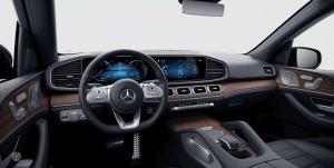 Black Mercedes-Benz GLE 350 2021 in Klaipeda, with an engine capacity of 1.95 L and mileage of 140 thousand km for 49999 €, photo 6 on AUTOMOTO.COM.LV