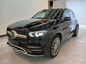 Melns Mercedes-Benz GLE 350 2021 Tukums, ar dzinēja tilpumu 1.95 L un nobraukumu 95 tūkst. km par 52990 €, foto  vietnē AUTOMOTO.COM.LV