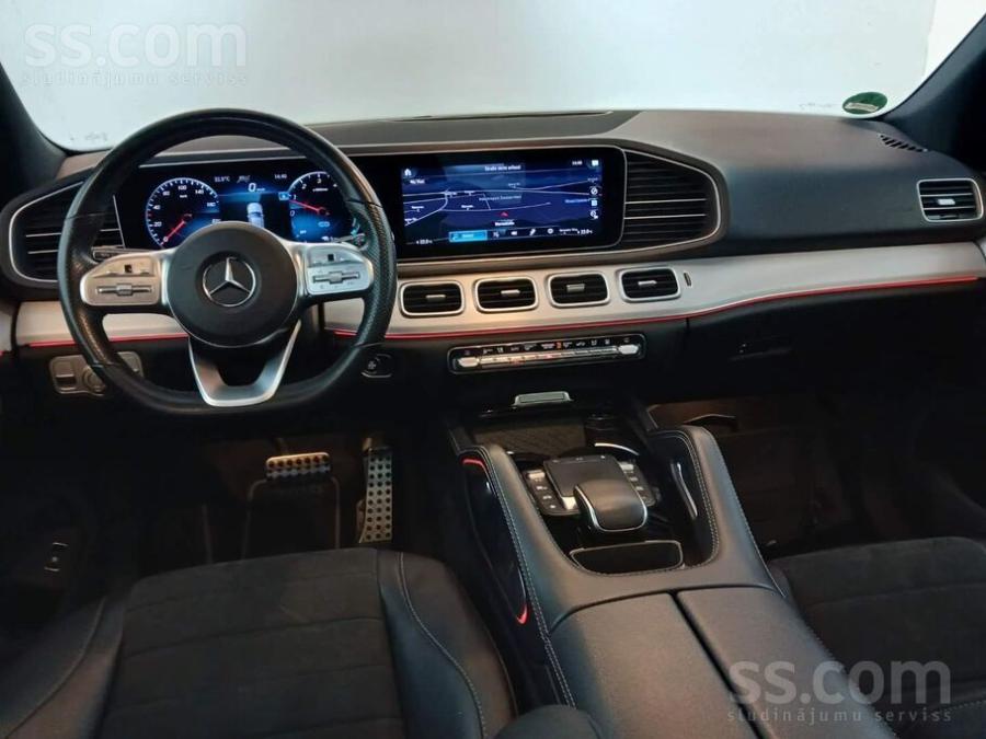 Black Mercedes-Benz GLE 350 2021 in Tukums, with an engine capacity of 2.00 L and mileage of 0 thousand km for 52990 €, photo 8 on AUTOMOTO.COM.LV