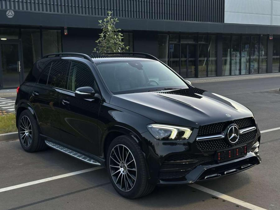 Черный Мерседес ГЛE 350 2022 в Вильнюс, объемом двигателя 1.95 л и пробегом 159 тыс. км за 44800 €, фото 5 на AUTOMOTO.COM.LV