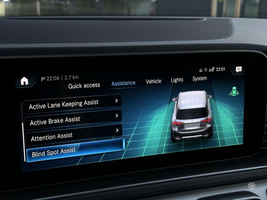 Черный Мерседес ГЛE 350 2022 в Вильнюс, объемом двигателя 1.95 л и пробегом 159 тыс. км за 44800 €, фото 36 на AUTOMOTO.COM.LV