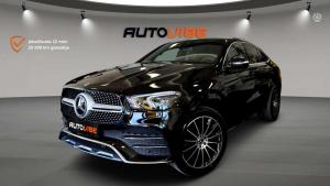 Black Mercedes-Benz GLE 350 2022 in Vilnius, with an engine capacity of 2.00 L and mileage of 163 thousand km for 49989 €, photo  on AUTOMOTO.COM.LV