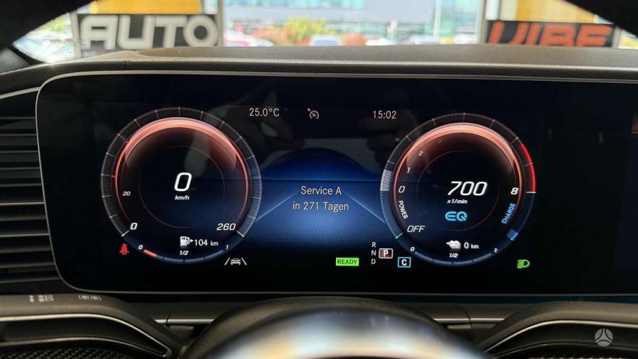 Black Mercedes-Benz GLE 350 2022 in Vilnius, with an engine capacity of 2.00 L and mileage of 163 thousand km for 49989 €, photo 22 on AUTOMOTO.COM.LV