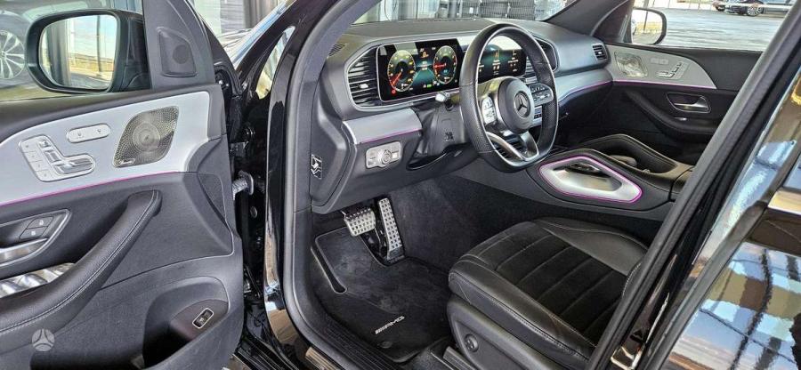 Черный Мерседес ГЛE 350 2022 в Клайпеда, объемом двигателя 1.95 л и пробегом 163 тыс. км за 46500 €, фото 16 на AUTOMOTO.COM.LV