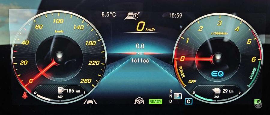 Черный Мерседес ГЛE 350 2022 в Клайпеда, объемом двигателя 1.95 л и пробегом 163 тыс. км за 46500 €, фото 35 на AUTOMOTO.COM.LV