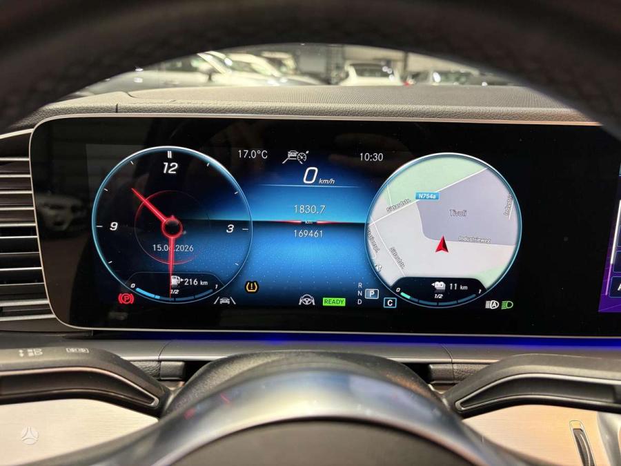 Melns Mercedes-Benz GLE 350 2022 Viļņa, ar dzinēja tilpumu 2.00 L un nobraukumu 169 tūkst. km par 53444 €, foto 10 vietnē AUTOMOTO.COM.LV