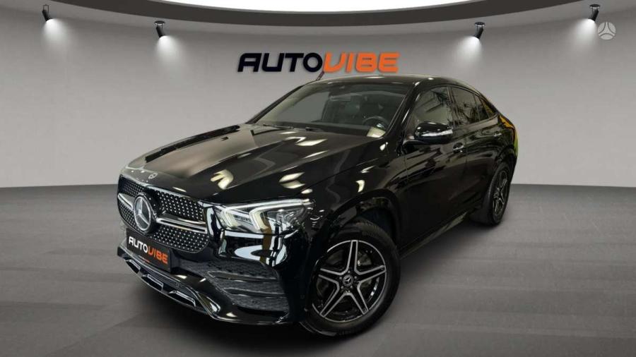 Melns Mercedes-Benz GLE 350 2022 Viļņa, ar dzinēja tilpumu 2.00 L un nobraukumu 163 tūkst. km par 49989 €, foto 1 vietnē AUTOMOTO.COM.LV