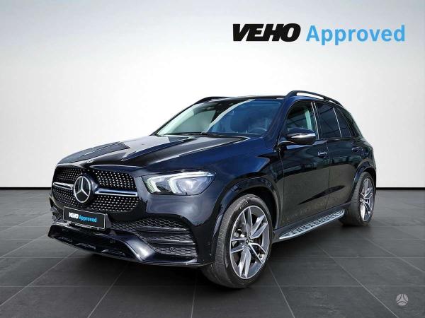 Черный Мерседес ГЛE 350 2022 в Клайпеда, объемом двигателя 1.95 л и пробегом 146 тыс. км за 49900 €, фото 1 на AUTOMOTO.COM.LV