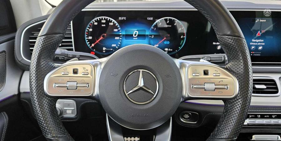 Melns Mercedes-Benz GLE 350 2022 Klaipėda, ar dzinēja tilpumu 1.95 L un nobraukumu 146 tūkst. km par 49900 €, foto 37 vietnē AUTOMOTO.COM.LV