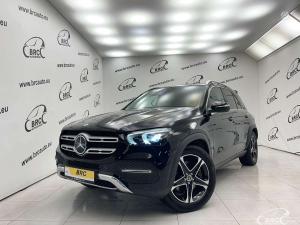 Black Mercedes-Benz GLE 350 2022 in Vilnius, with an engine capacity of 1.95 L and mileage of 152 thousand km for 42840 €, photo 4 on AUTOMOTO.COM.LV