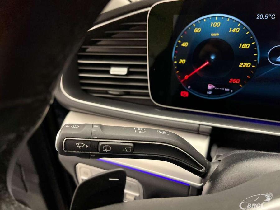 Black Mercedes-Benz GLE 350 2022 in Vilnius, with an engine capacity of 1.95 L and mileage of 152 thousand km for 42840 €, photo 25 on AUTOMOTO.COM.LV