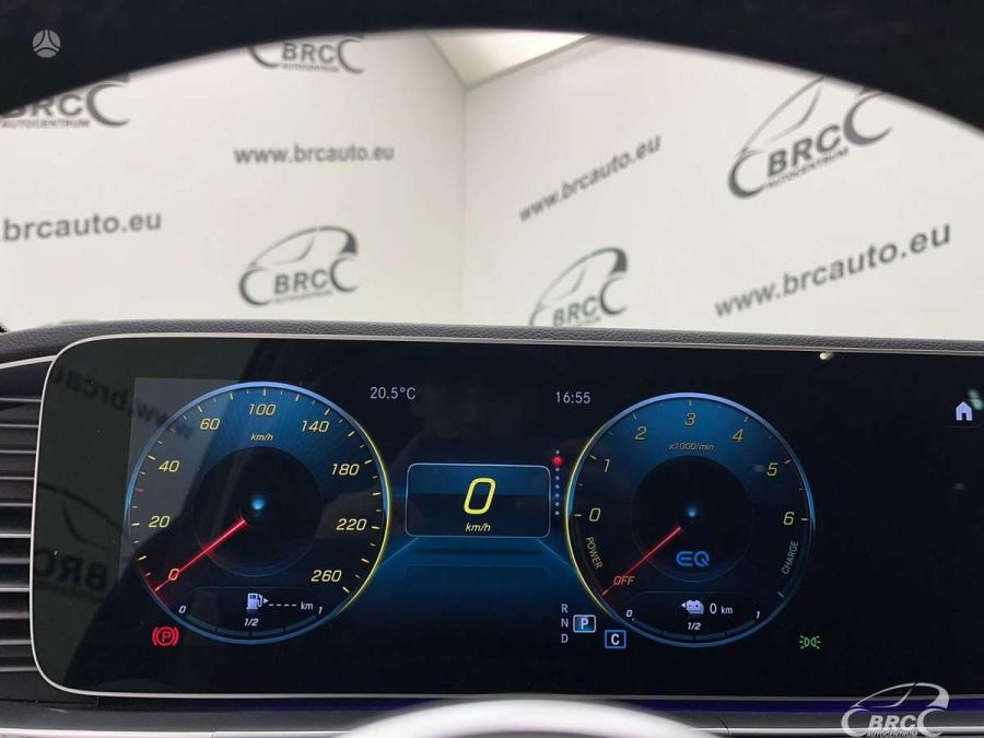 Black Mercedes-Benz GLE 350 2022 in Vilnius, with an engine capacity of 1.95 L and mileage of 152 thousand km for 42840 €, photo 26 on AUTOMOTO.COM.LV
