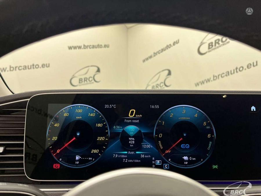 Black Mercedes-Benz GLE 350 2022 in Vilnius, with an engine capacity of 1.95 L and mileage of 152 thousand km for 42840 €, photo 27 on AUTOMOTO.COM.LV