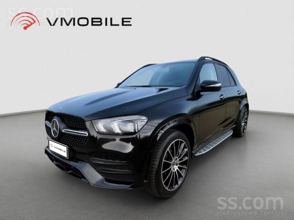 Черный Мерседес ГЛE 350 2023 в Рига, объемом двигателя 2.00 л и пробегом 24 тыс. км за 67950 €, фото 1 на AUTOMOTO.COM.LV