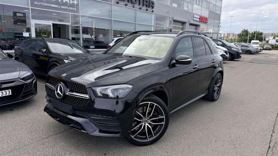 Черный Мерседес ГЛE 350 2023 в Вильнюс, объемом двигателя 2.00 л и пробегом 163 тыс. км за 49989 €, фото 10 на AUTOMOTO.COM.LV