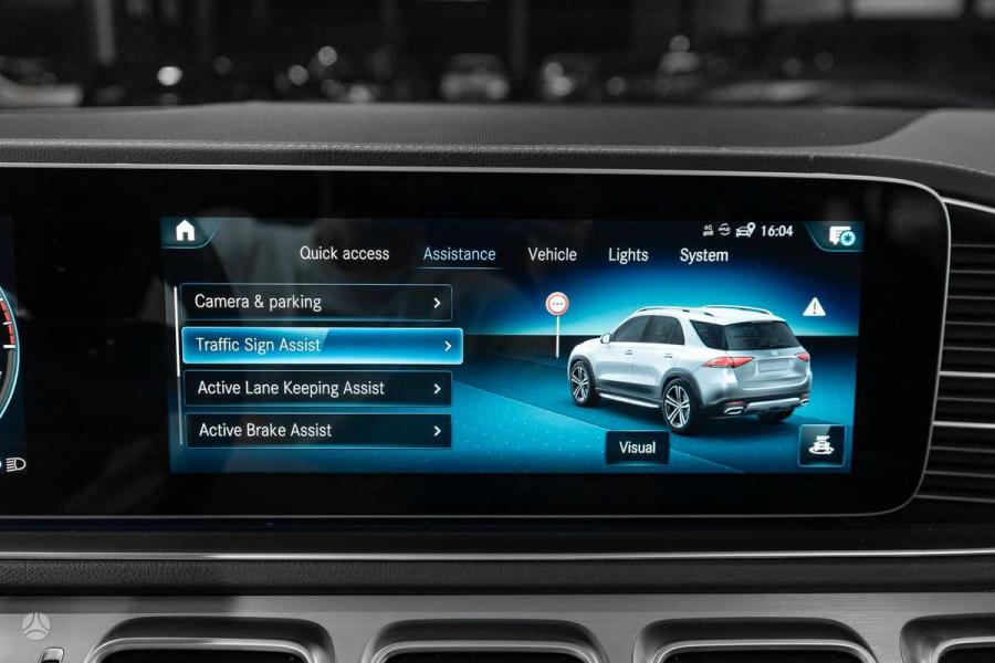 Черный Мерседес ГЛE 350 2023 в Рига, объемом двигателя 1.99 л и пробегом 30 тыс. км за 63525 €, фото 28 на AUTOMOTO.COM.LV