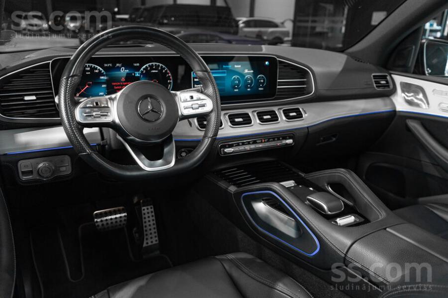 Melns Mercedes-Benz GLE 350 2023 Rīga, ar dzinēja tilpumu 2.00 L un nobraukumu 30 tūkst. km par 62250 €, foto 11 vietnē AUTOMOTO.COM.LV