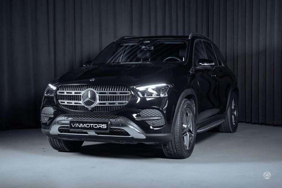 Melns Mercedes-Benz GLE 350 2024 Viļņa, ar dzinēja tilpumu 1.99 L un nobraukumu 26 tūkst. km par 51800 €, foto 1 vietnē AUTOMOTO.COM.LV