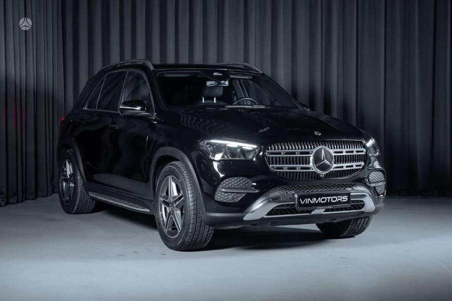Melns Mercedes-Benz GLE 350 2024 Viļņa, ar dzinēja tilpumu 1.99 L un nobraukumu 26 tūkst. km par 51800 €, foto 3 vietnē AUTOMOTO.COM.LV