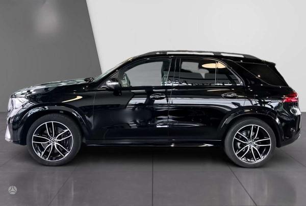 Black Mercedes-Benz GLE 350 2024 in Vilnius, with an engine capacity of 1.99 L and mileage of 109 thousand km for 67000 €, photo 5 on AUTOMOTO.COM.LV