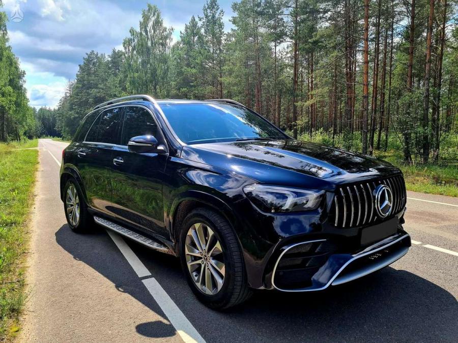 Черный Мерседес ГЛE 350 2020 в Казлу-Руда, объемом двигателя 1.99 л и пробегом 175 тыс. км за 39000 €, фото 3 на AUTOMOTO.COM.LV