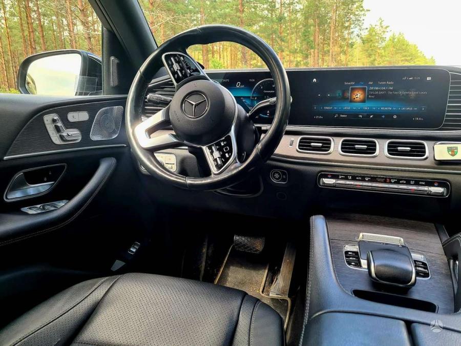 Черный Мерседес ГЛE 350 2020 в Казлу-Руда, объемом двигателя 1.99 л и пробегом 175 тыс. км за 39000 €, фото 14 на AUTOMOTO.COM.LV