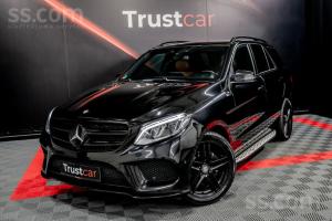 Black Mercedes-Benz GLE 350 2015 in Tallinn, with an engine capacity of 3.00 L and mileage of 320 thousand km for 20900 €, photo  on AUTOMOTO.COM.LV