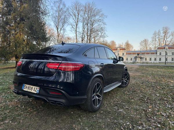 Blue Mercedes-Benz GLE 350 2016 in Sakiai, with an engine capacity of 3.00 L and mileage of 113 thousand km for 32 €, photo 4 on AUTOMOTO.COM.LV