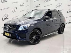 Синий Мерседес ГЛE 350 2016 в Вильнюс, объемом двигателя 2.99 л и пробегом 115 тыс. км за 25500 €, фото  на AUTOMOTO.COM.LV
