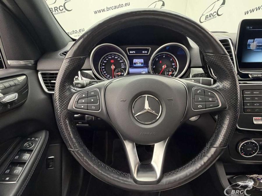 Синий Мерседес ГЛE 350 2016 в Вильнюс, объемом двигателя 2.99 л и пробегом 115 тыс. км за 25500 €, фото 32 на AUTOMOTO.COM.LV