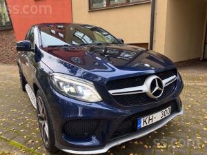 Zils Mercedes-Benz GLE 350 2016 Rīga, ar dzinēja tilpumu 3.00 L un nobraukumu 170 tūkst. km par 26500 €, foto 3 vietnē AUTOMOTO.COM.LV