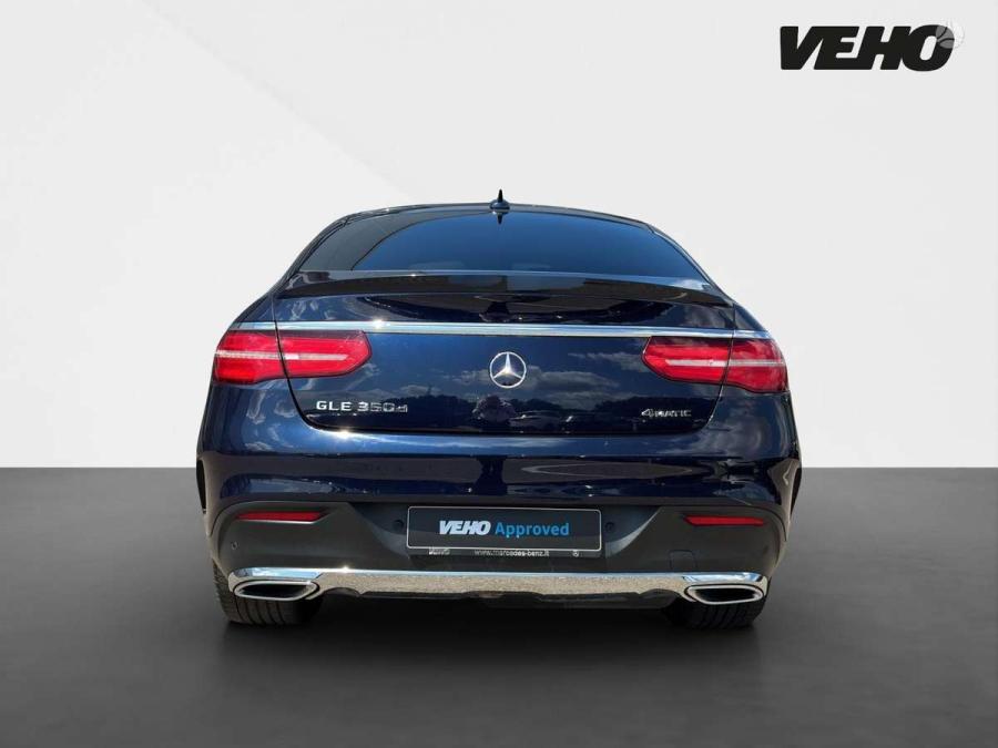 Blue Mercedes-Benz GLE 350 2017 in Vilnius, with an engine capacity of 2.99 L and mileage of 81 thousand km for 34900 €, photo 5 on AUTOMOTO.COM.LV