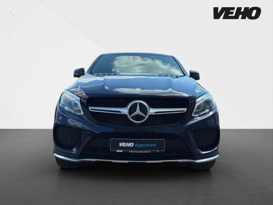 Blue Mercedes-Benz GLE 350 2017 in Vilnius, with an engine capacity of 2.99 L and mileage of 81 thousand km for 34900 €, photo 9 on AUTOMOTO.COM.LV