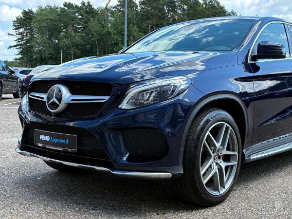 Blue Mercedes-Benz GLE 350 2017 in Vilnius, with an engine capacity of 2.99 L and mileage of 81 thousand km for 34900 €, photo 9 on AUTOMOTO.COM.LV