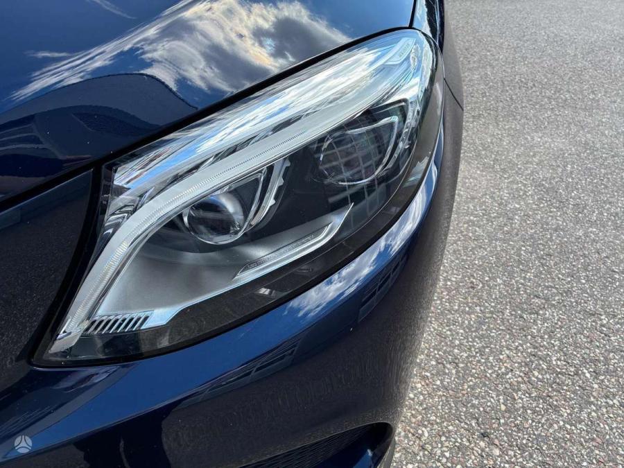 Blue Mercedes-Benz GLE 350 2017 in Vilnius, with an engine capacity of 2.99 L and mileage of 81 thousand km for 34900 €, photo 12 on AUTOMOTO.COM.LV