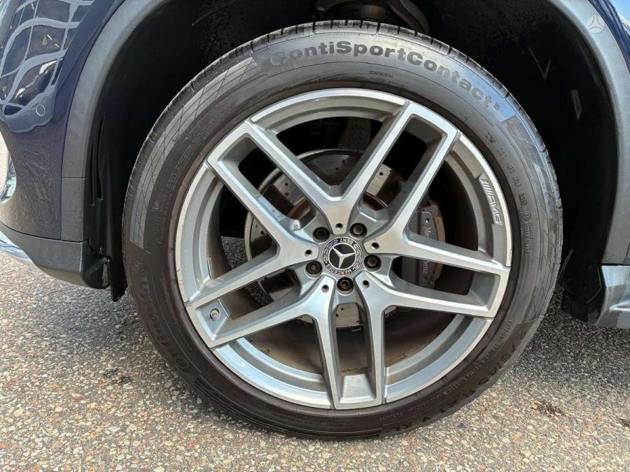 Blue Mercedes-Benz GLE 350 2017 in Vilnius, with an engine capacity of 2.99 L and mileage of 81 thousand km for 34900 €, photo 13 on AUTOMOTO.COM.LV