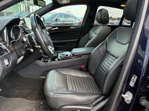 Blue Mercedes-Benz GLE 350 2017 in Vilnius, with an engine capacity of 2.99 L and mileage of 81 thousand km for 34900 €, photo 16 on AUTOMOTO.COM.LV